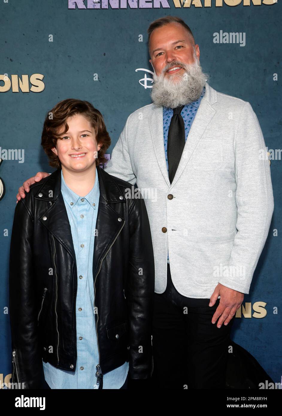Los Angeles, Ca. 11th Apr, 2023. River James Merck, Zach Merck at the ...