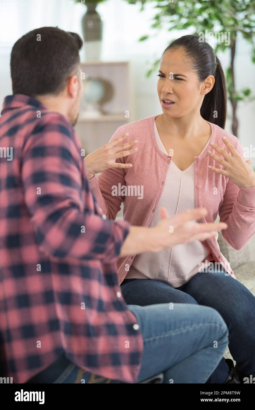 Yelling naughty hi-res stock photography and images - Alamy