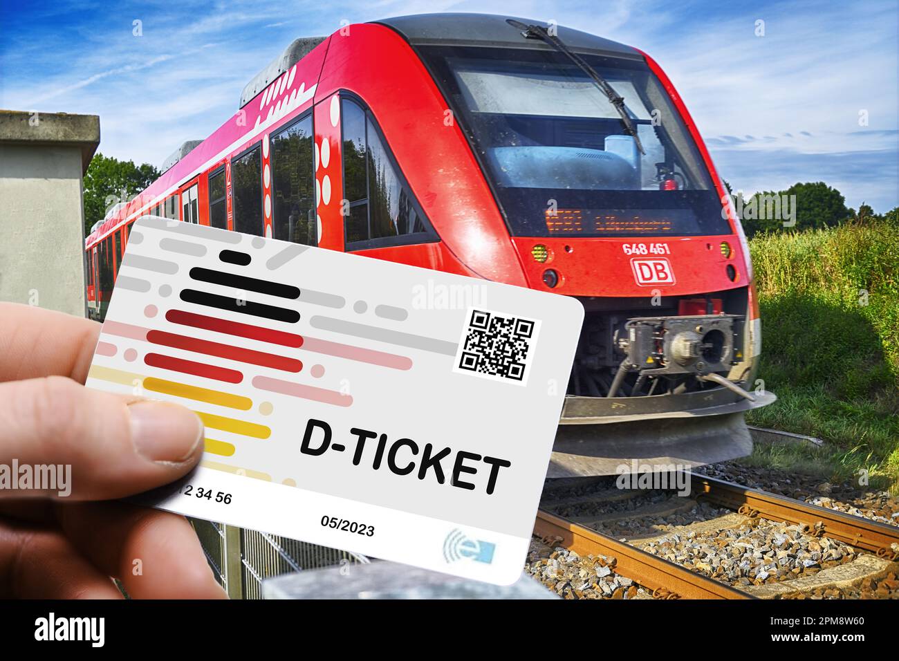 Deutschland fahrkarte hi-res stock photography and images - Alamy