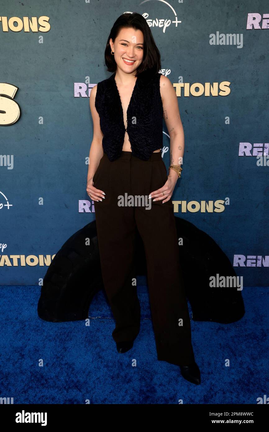 Los Angeles, Ca. 11th Apr, 2023. Isa Briones at the Disney premiere of ...