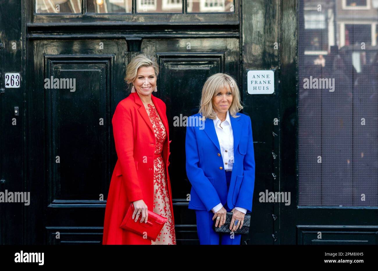 Amsterdam, Netherlands. 12th Apr, 2023. Queen Maxima of the Netherlands ...