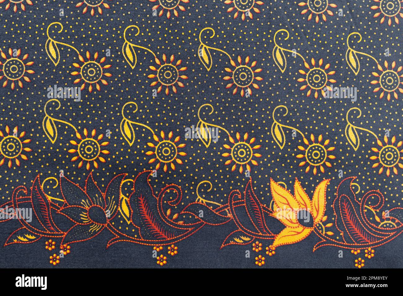 Traditional Batik Sarong Pattern Background Stock Photo - Alamy