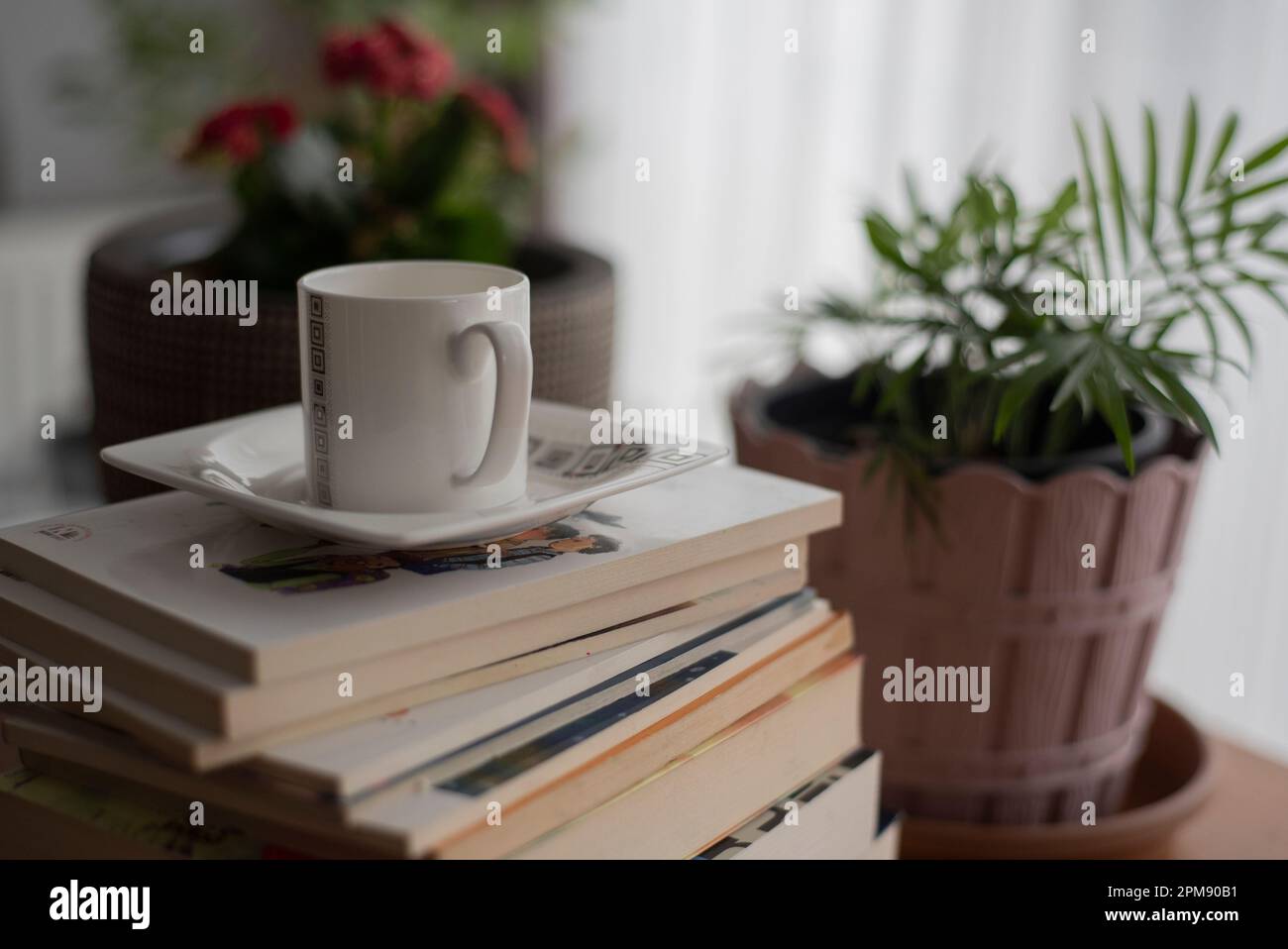 Books lying on the table hi-res stock photography and images - Alamy