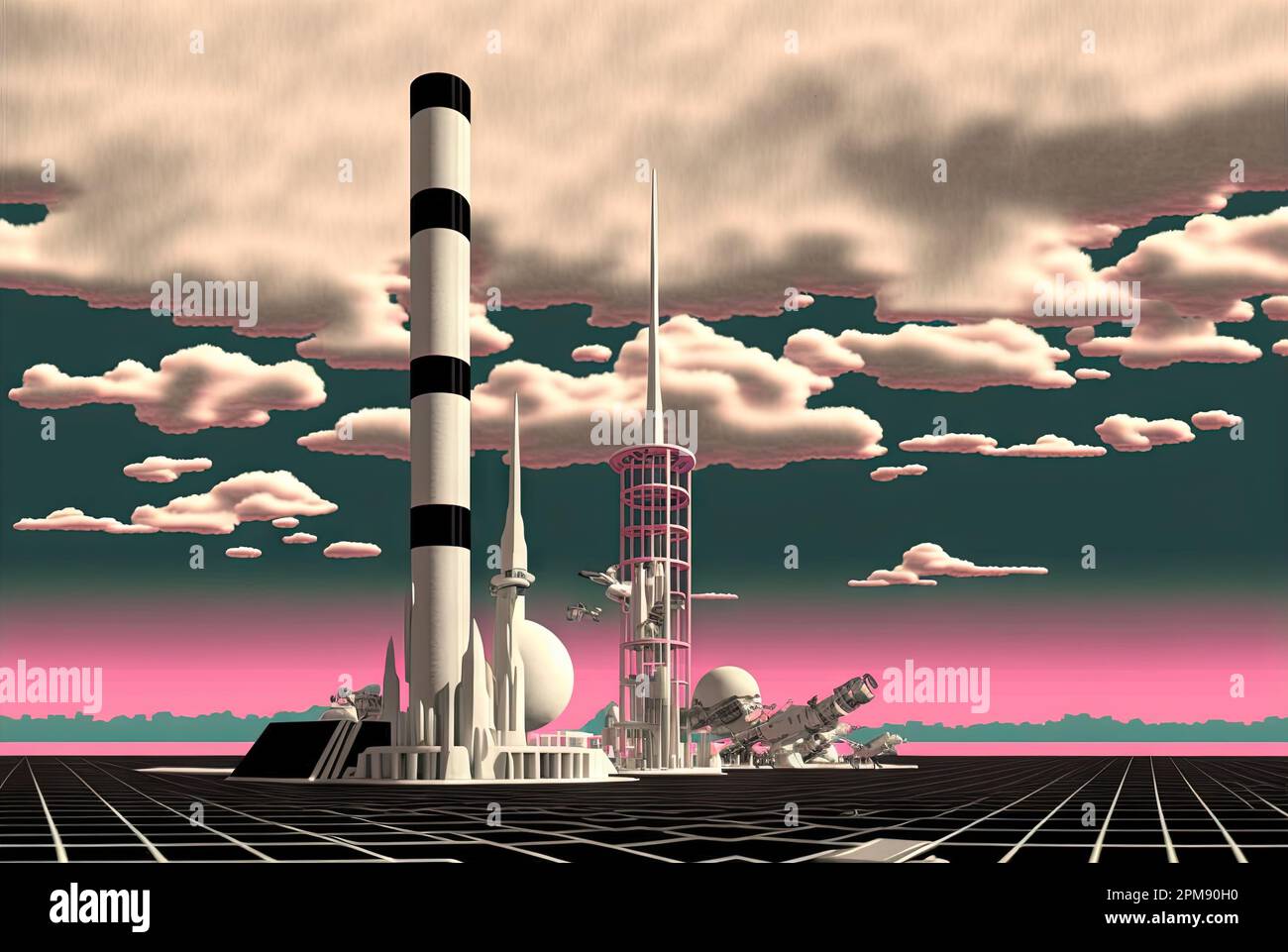 Retrofuturistic technology hi-res stock photography and images - Alamy