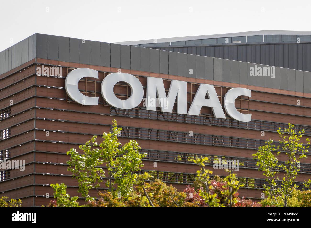 A view of the COMAC Shanghai Aircraft Design and Research Institute in ...