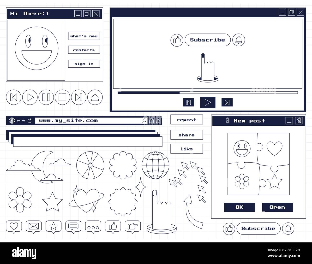 Black window flower boxes Cut Out Stock Images & Pictures - Alamy