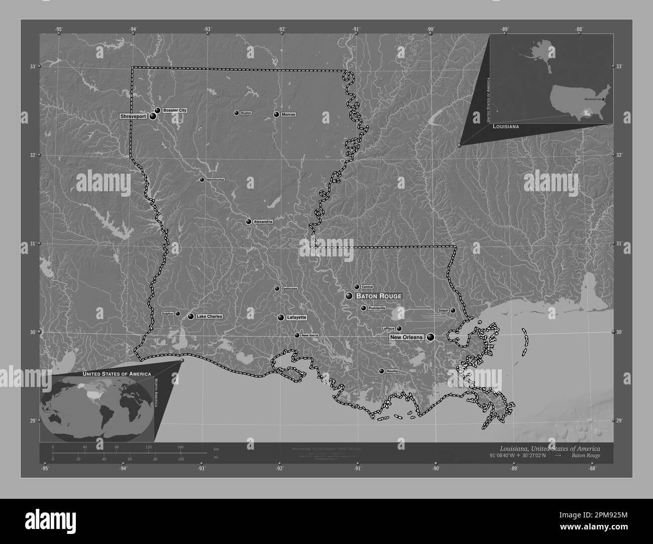 Louisiana Rivers And Lakes Map at Timothy Sands blog