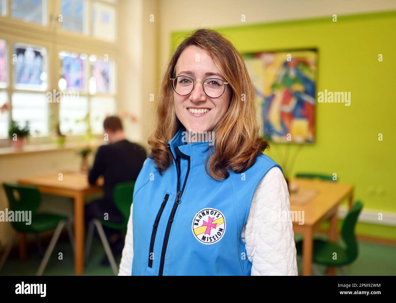 Karlsruhe, Germany. 12th Apr, 2023. Laura Mössinger, co-director of the ...