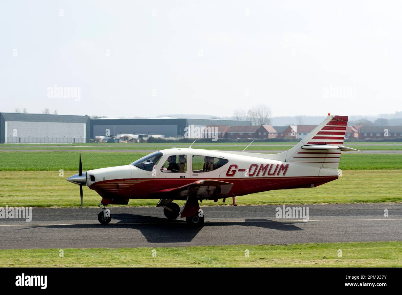 Rockwell Commander 114 at Wellesbourne Airfield, Warwickshire, UK (G ...