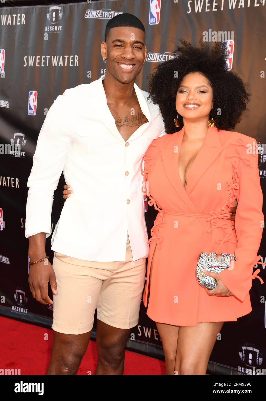 Burbank, California, USA. 11th Apr, 2023. (L-R) Joshua King Brooks and ...