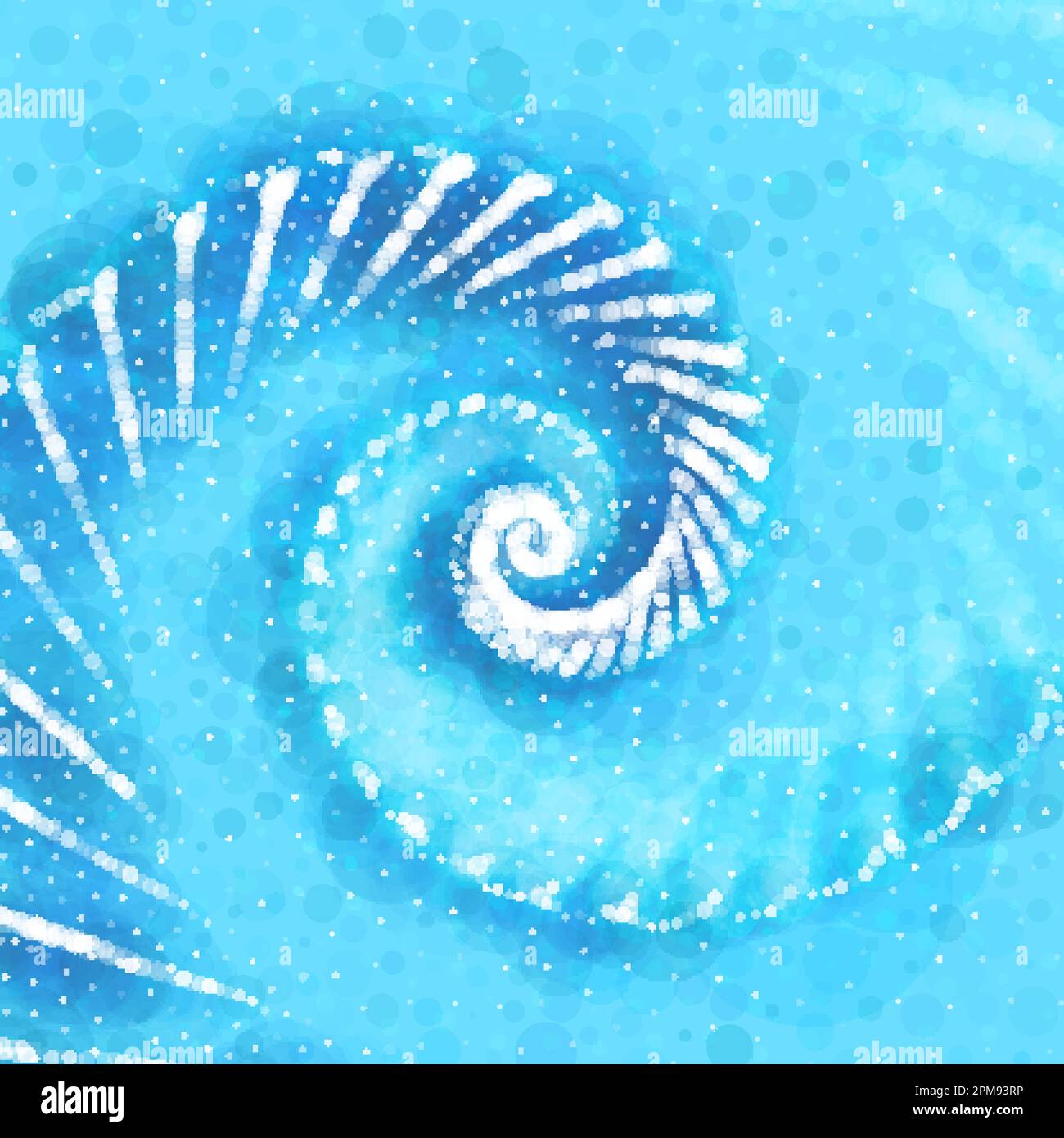 Blue ocean sea wave as a symbol of surfing and water, vector ...