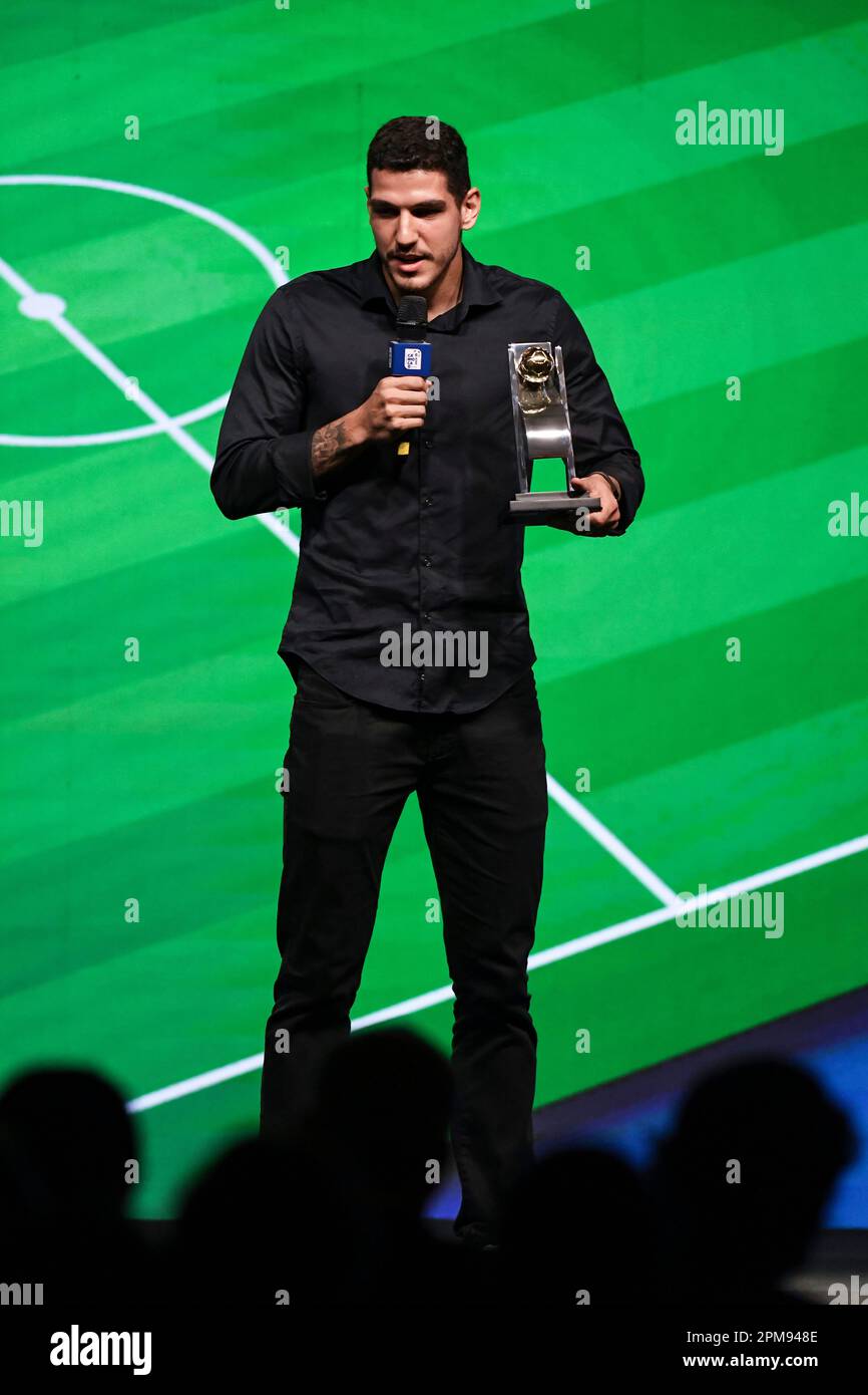 Rio, Brazil - april 10, 2023, Best Defender Nino during the 2023 ...