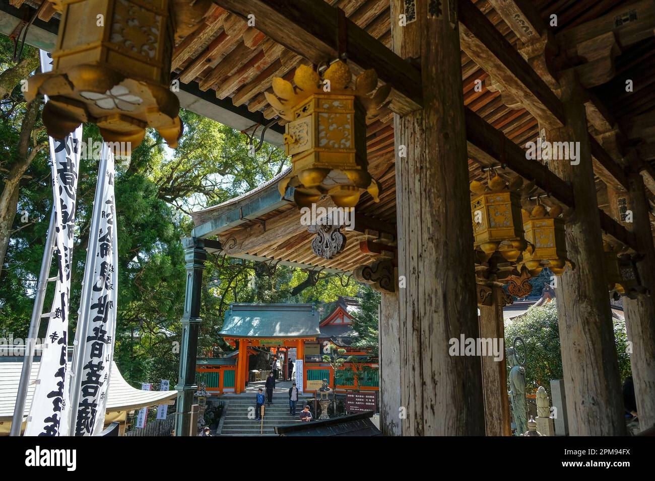Nachikatsuura, Japan - March 19, 2023: Kumano Nachi Taisha is a Shinto ...