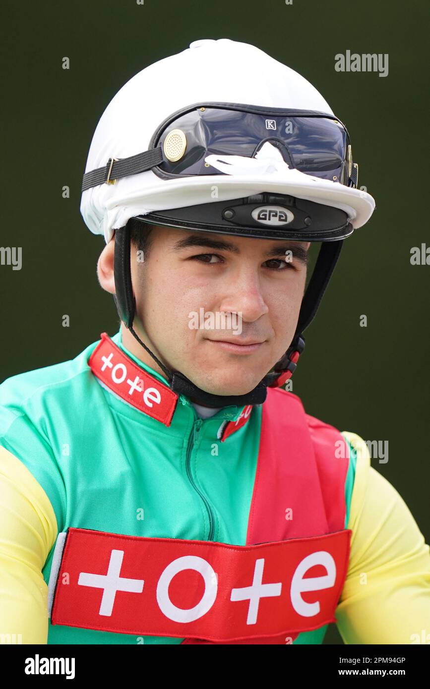 Jockey Marco Ghiani at Nottingham Racecourse. Picture date: Wednesday ...
