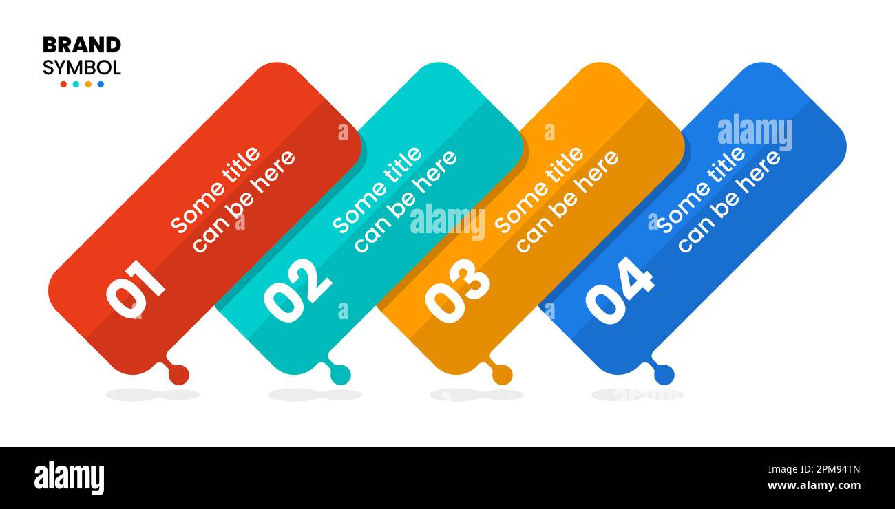 Infographic template with icons and 4 options or steps. Can be used for ...