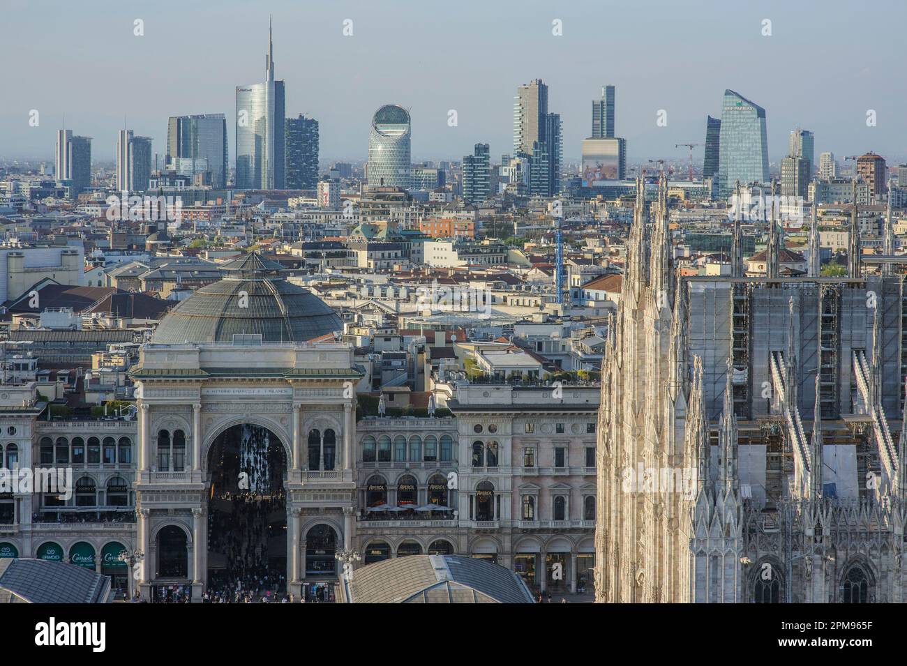 Panoramic photos of milan hi-res stock photography and images - Alamy