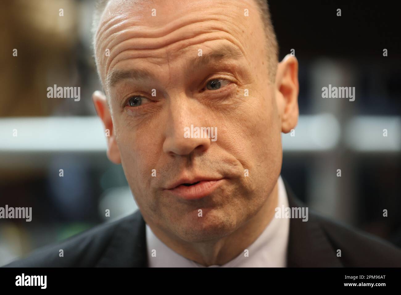 Northern Ireland Secretary Chris Heaton-Harris, attends US President ...