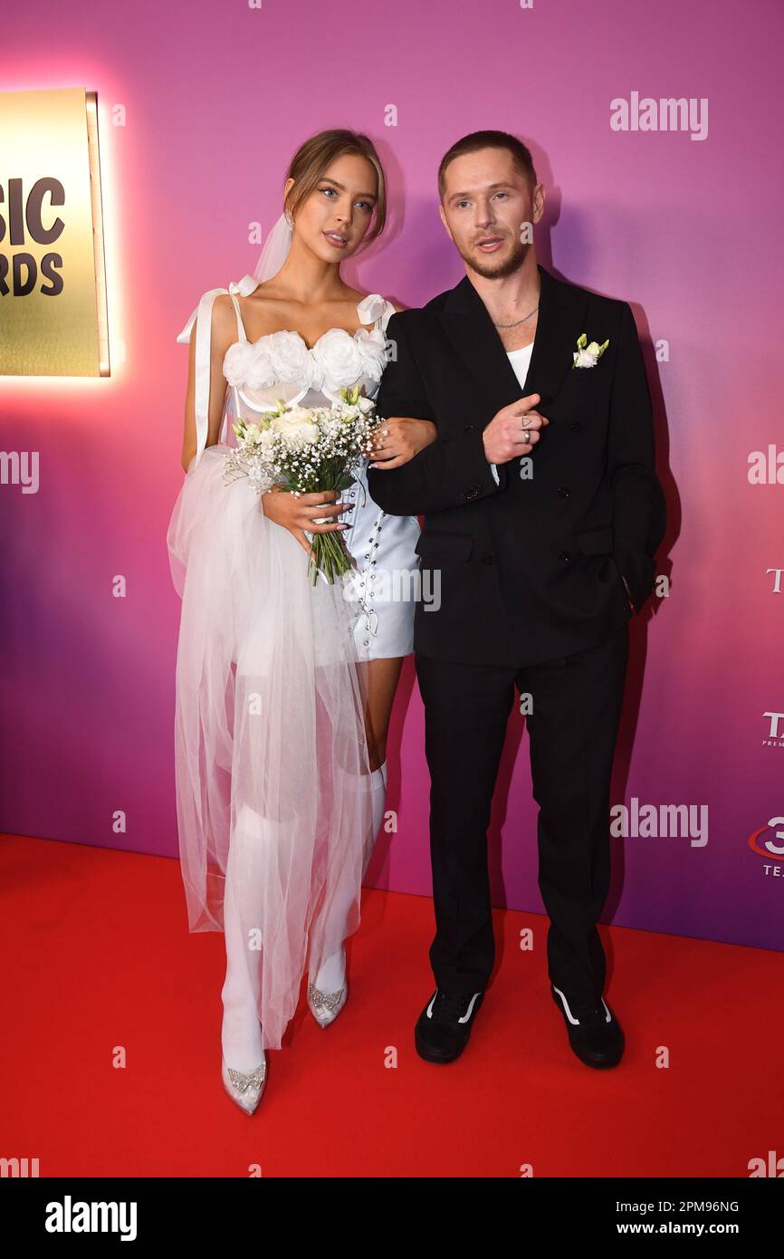 Moscow region. Krasnogorsk. Singer Vanya Chebanov before the 6th Heat Music Awards ceremony at ...