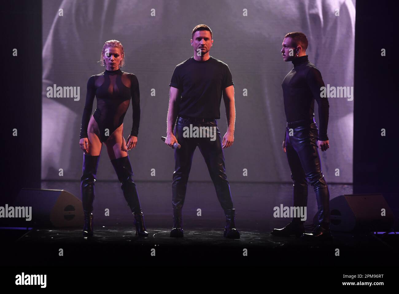 Moscow region. Krasnogorsk. Singer Sergei Lazarev Stock Photo - Alamy