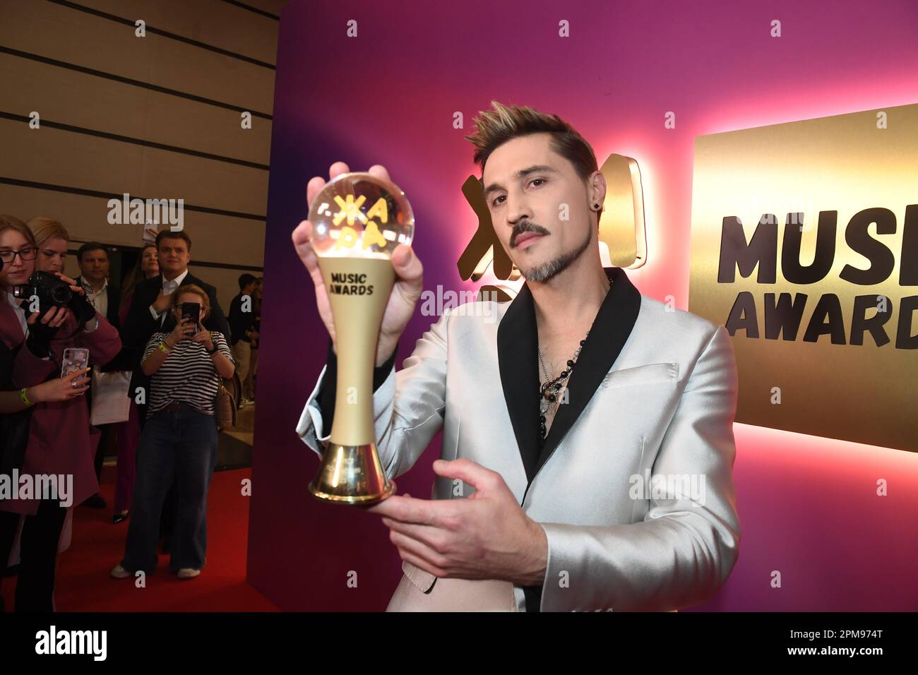 'Moscow region. Krasnogorsk. Singer Dima Bilan Stock Photo - Alamy