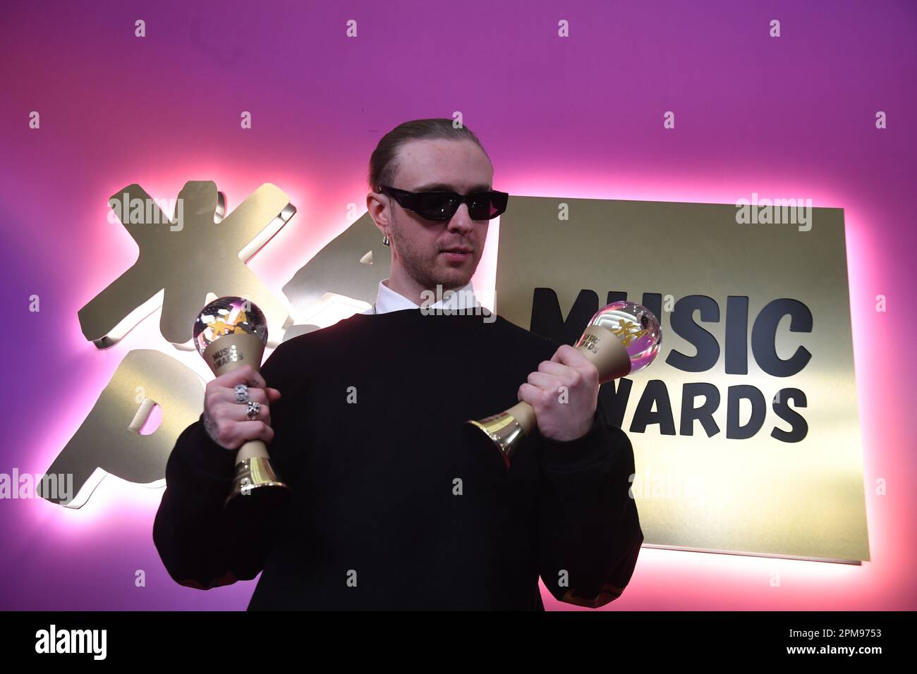 'Moscow region. Krasnogorsk. Singer Yegor Krid Stock Photo - Alamy