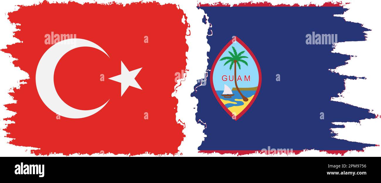 Turkey guam flag hi-res stock photography and images - Alamy