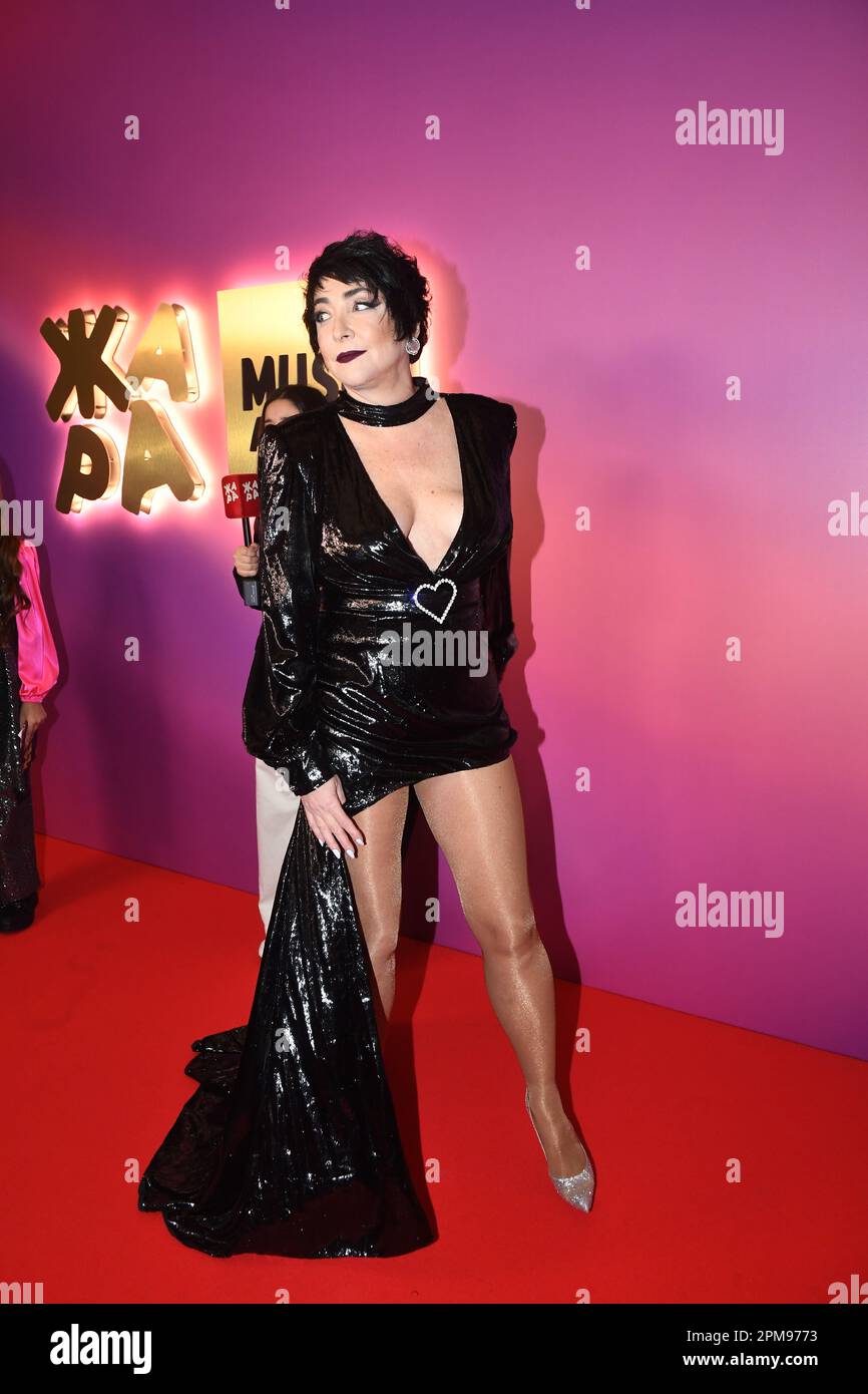 Moscow region. Krasnogorsk. Singer Lolita before the 6th Heat Music Awards at the Crocus City ...