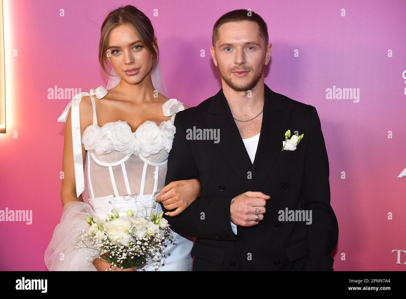 Moscow region. Krasnogorsk. Singer Vanya Chebanov before the 6th Heat ...