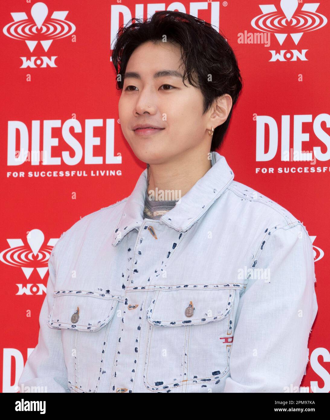 Seoul, South Korea. 12th Apr, 2023. American rapper Jay Park (Korean name: Park Jae-beom ...