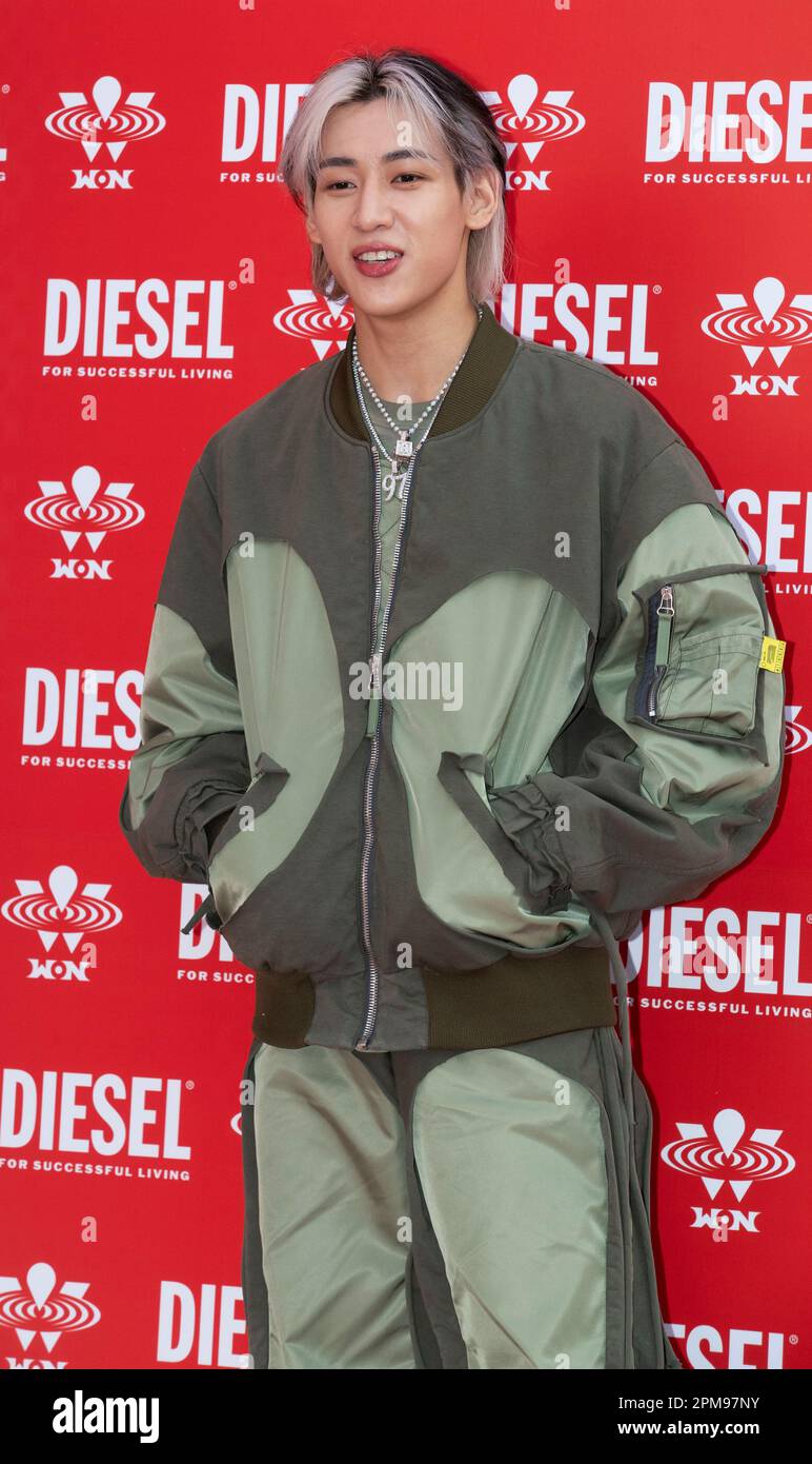 Seoul, South Korea. 12th Apr, 2023. Thai rapper BamBam (original name ...