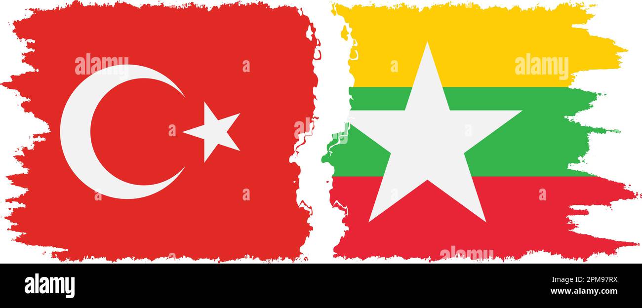 Myanmar turkey flag hi-res stock photography and images - Alamy