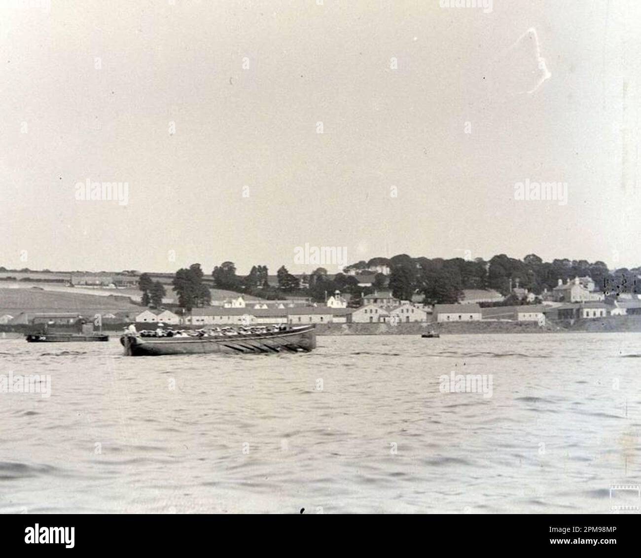 Large naval rowing boat Stock Photo - Alamy