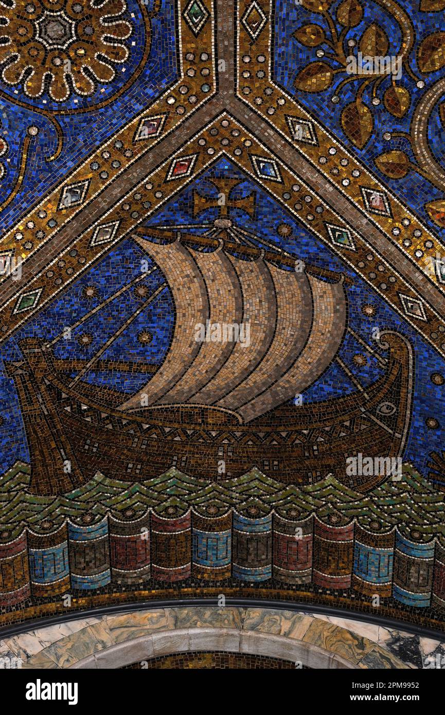 Teutonic cross on ship hi-res stock photography and images - Alamy