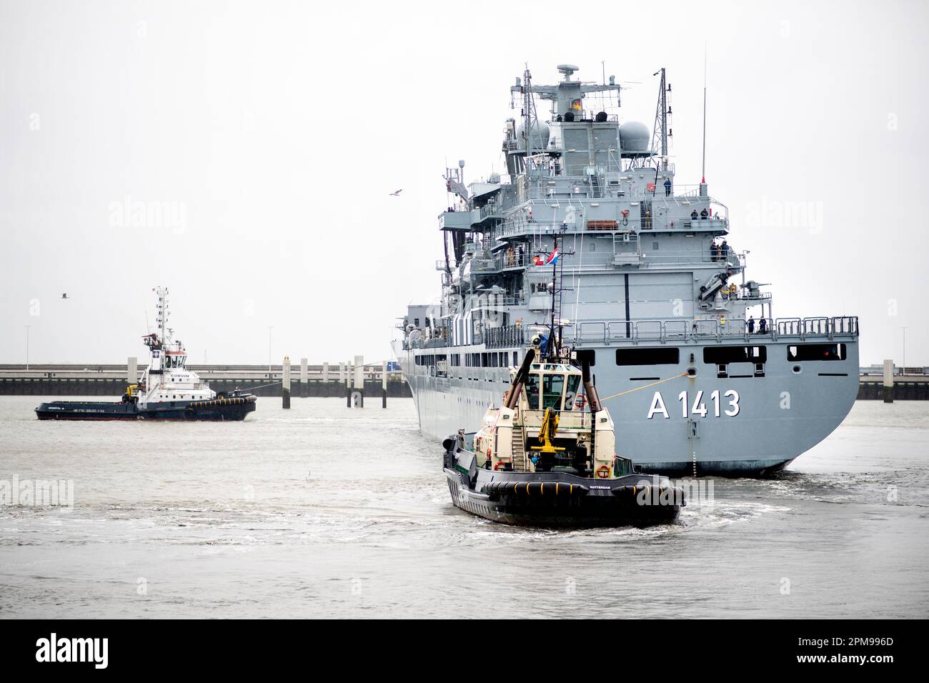 Wilhelmshaven, Germany. 12th Apr, 2023. The Navy's task force supply ...