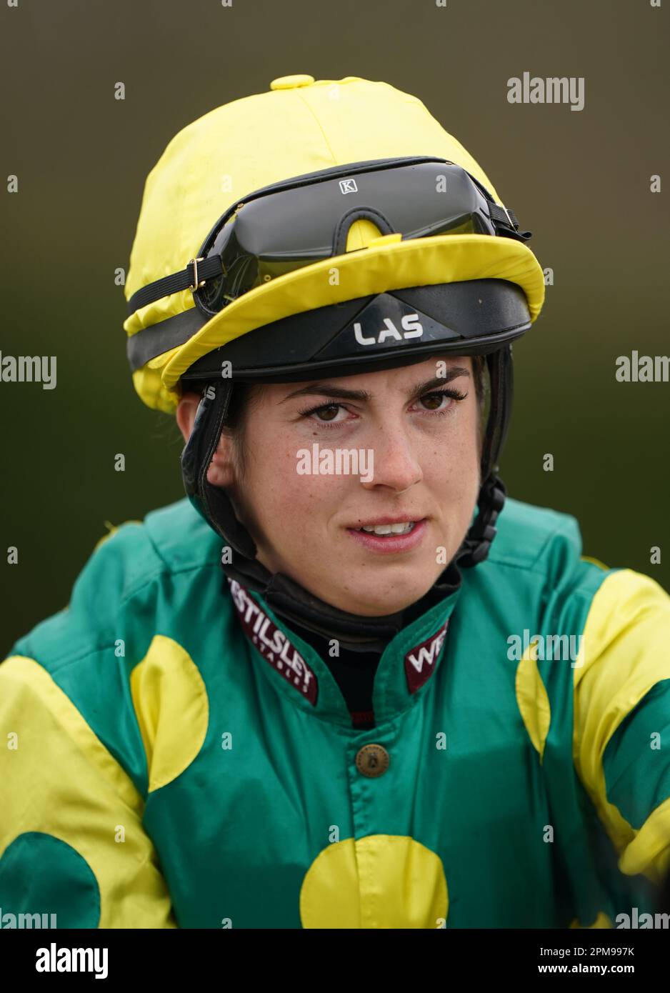 Jockey Rose Dawes at Nottingham Racecourse. Picture date: Wednesday ...