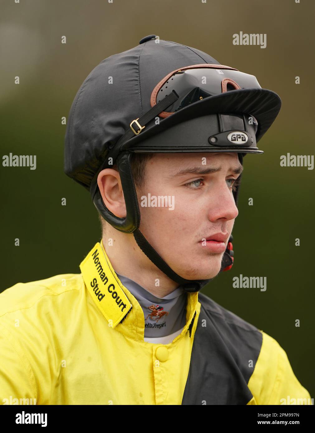Jockey George Bass at Nottingham Racecourse. Picture date: Wednesday ...