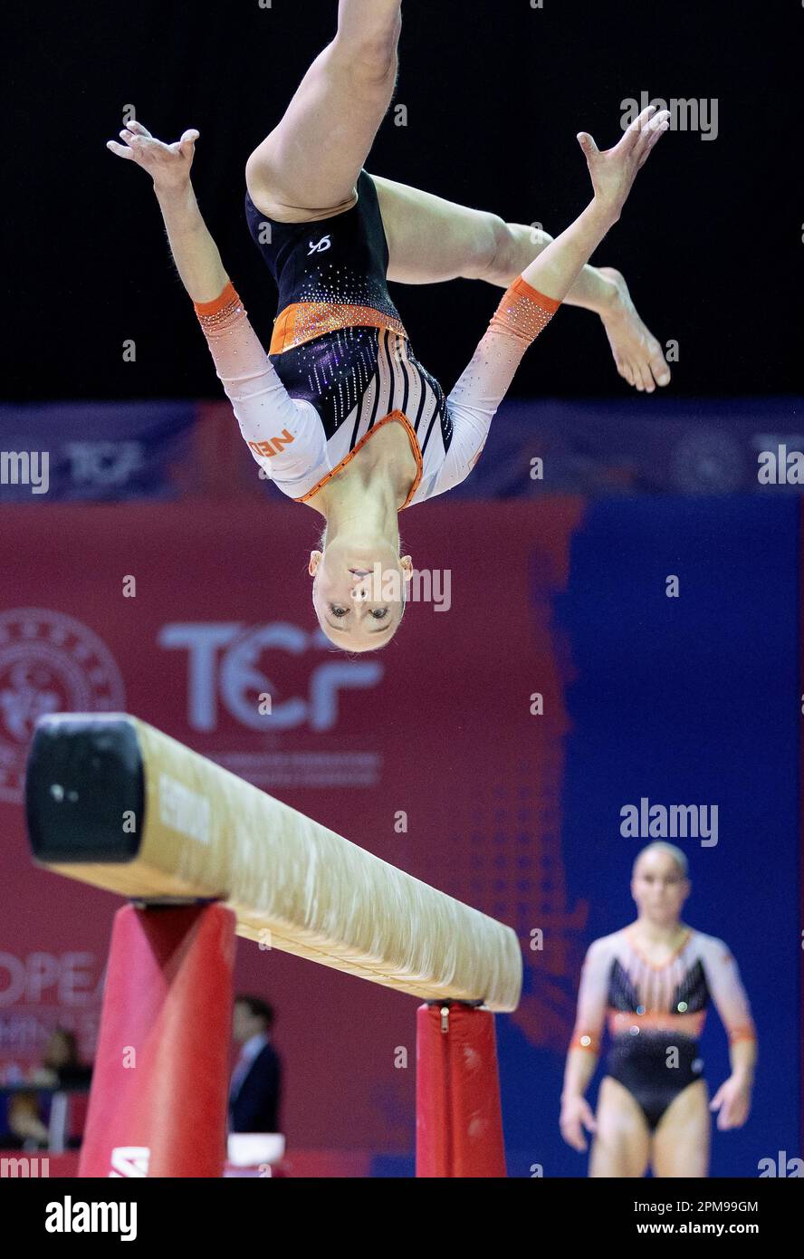 ANTALYA - Sanne Wevers and Vera van Pol (r) in action during the ...