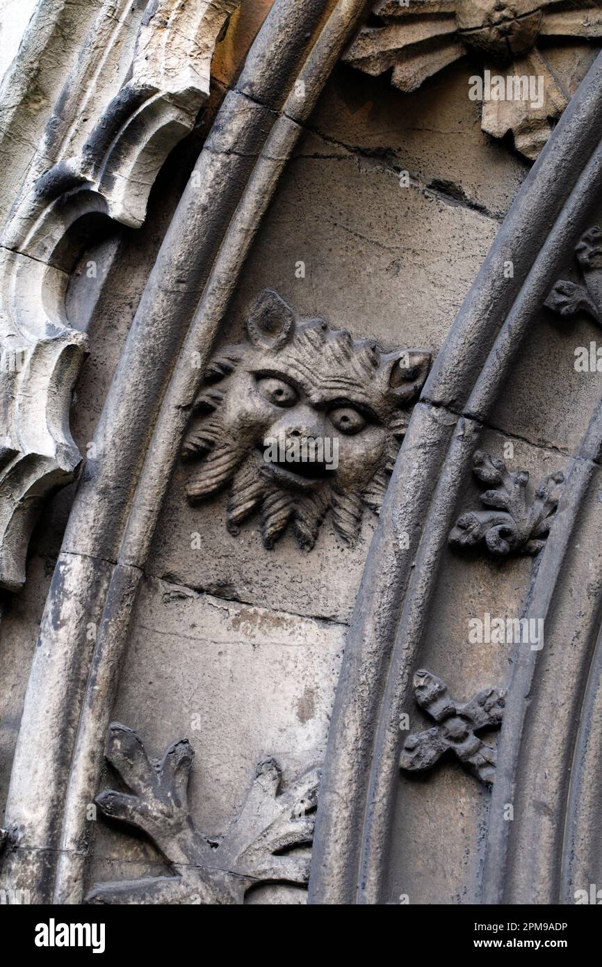 Grotesque faces hi-res stock photography and images - Alamy