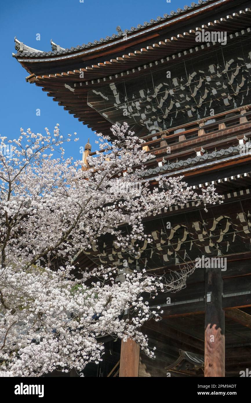 Kyoto, Japan - March 28, 2023: Chionin Temple is a Buddhist temple in ...