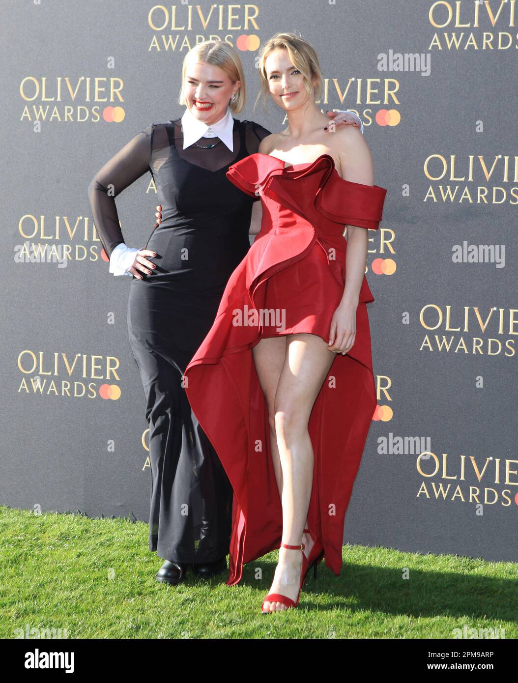 London, UK. Jodie Comer (R) and Self Esteem (born Rebecca Lucy Taylor ...