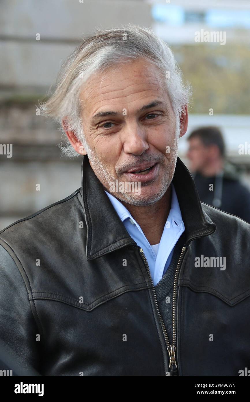 Paul Belmondo attending inauguration of the Jean-Paul Belmondo ...