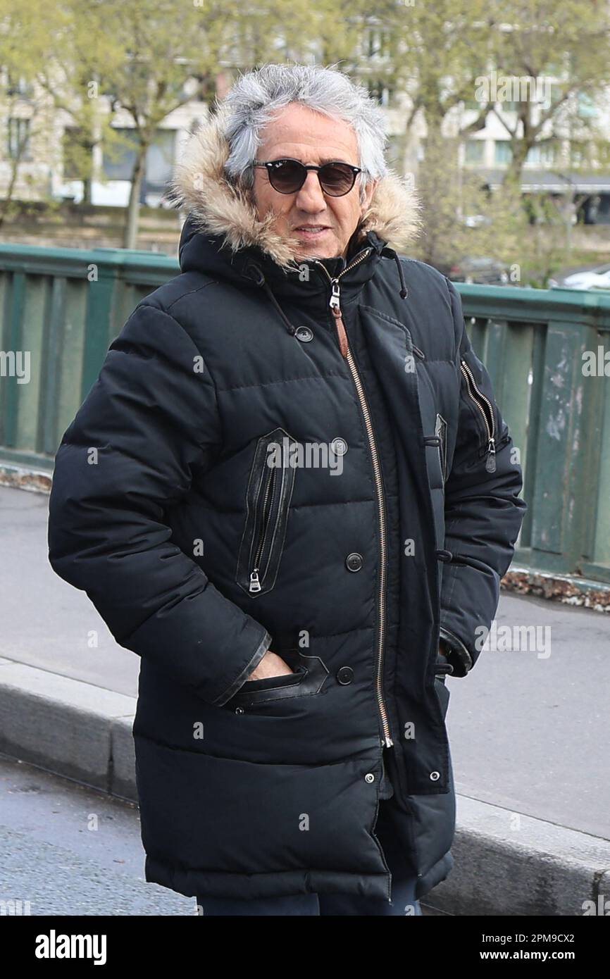 Richard Anconina attending inauguration of the Jean-Paul Belmondo ...