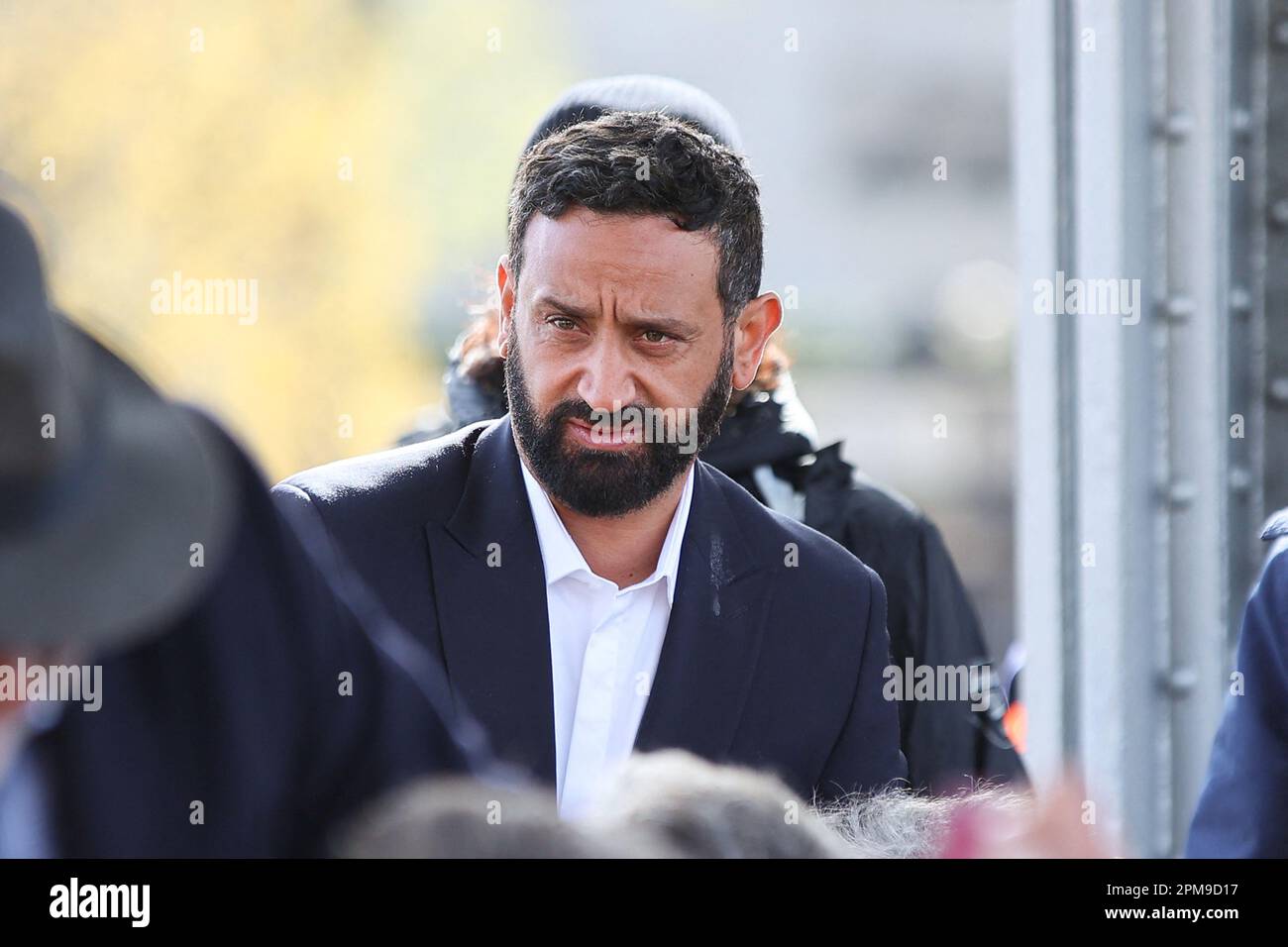 Paris, France. 12th Apr, 2023. Cyril Hanouna attending inauguration of ...