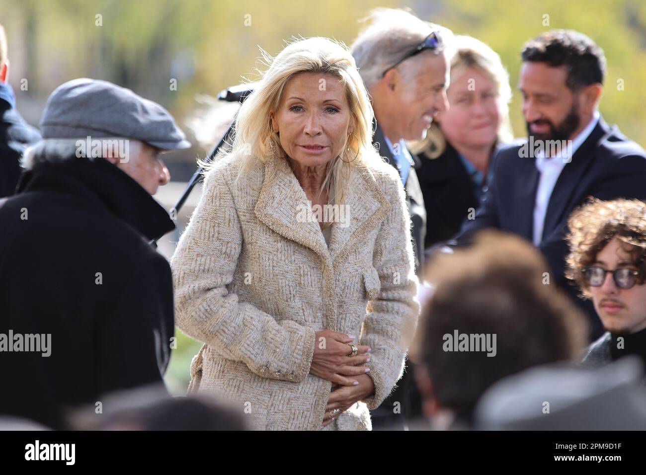 Paris, France. 12th Apr, 2023. Natty Tardivel attending inauguration of ...