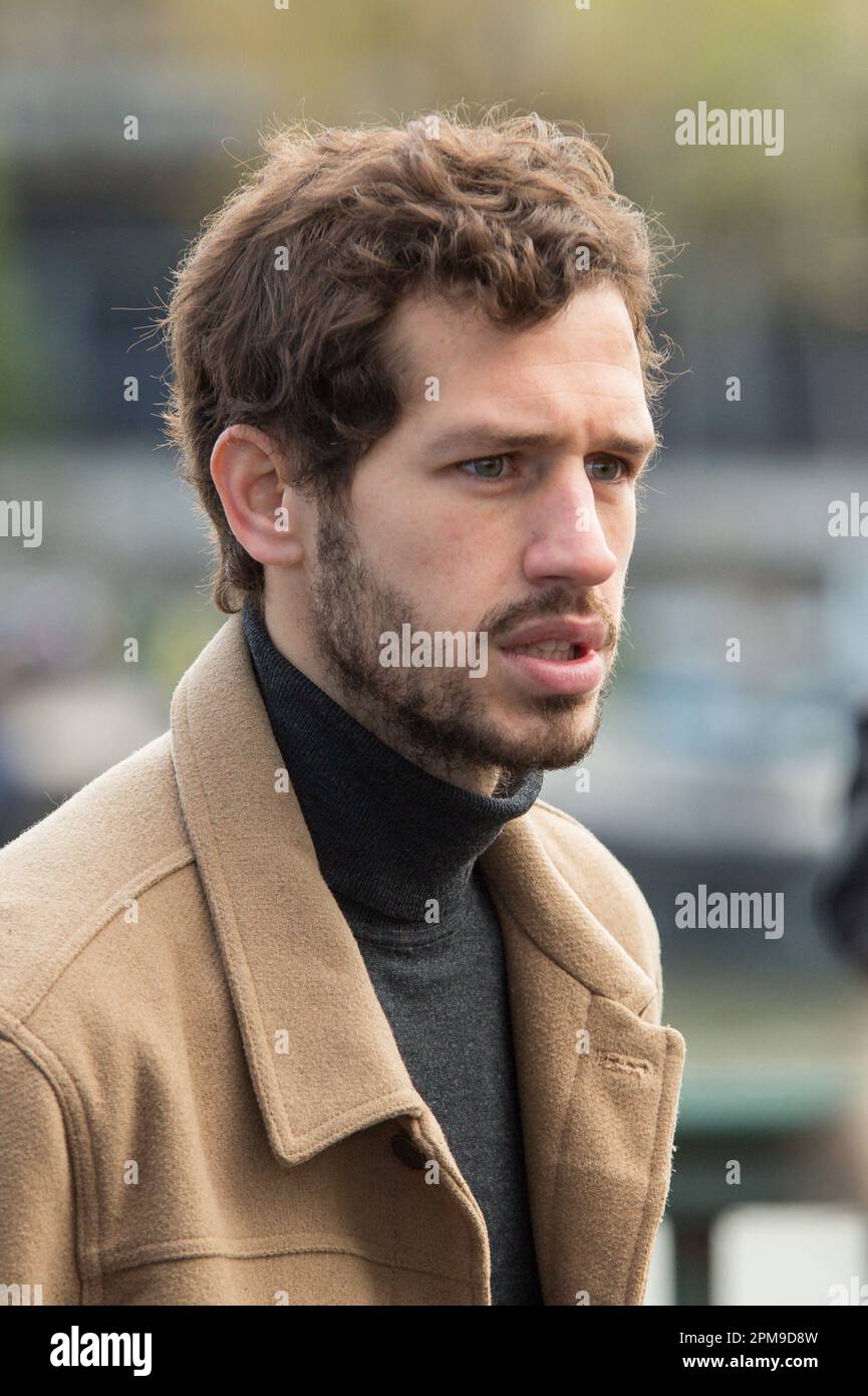 Paris, France. 12th Apr, 2023. Victor Belmondo attends inauguration of ...