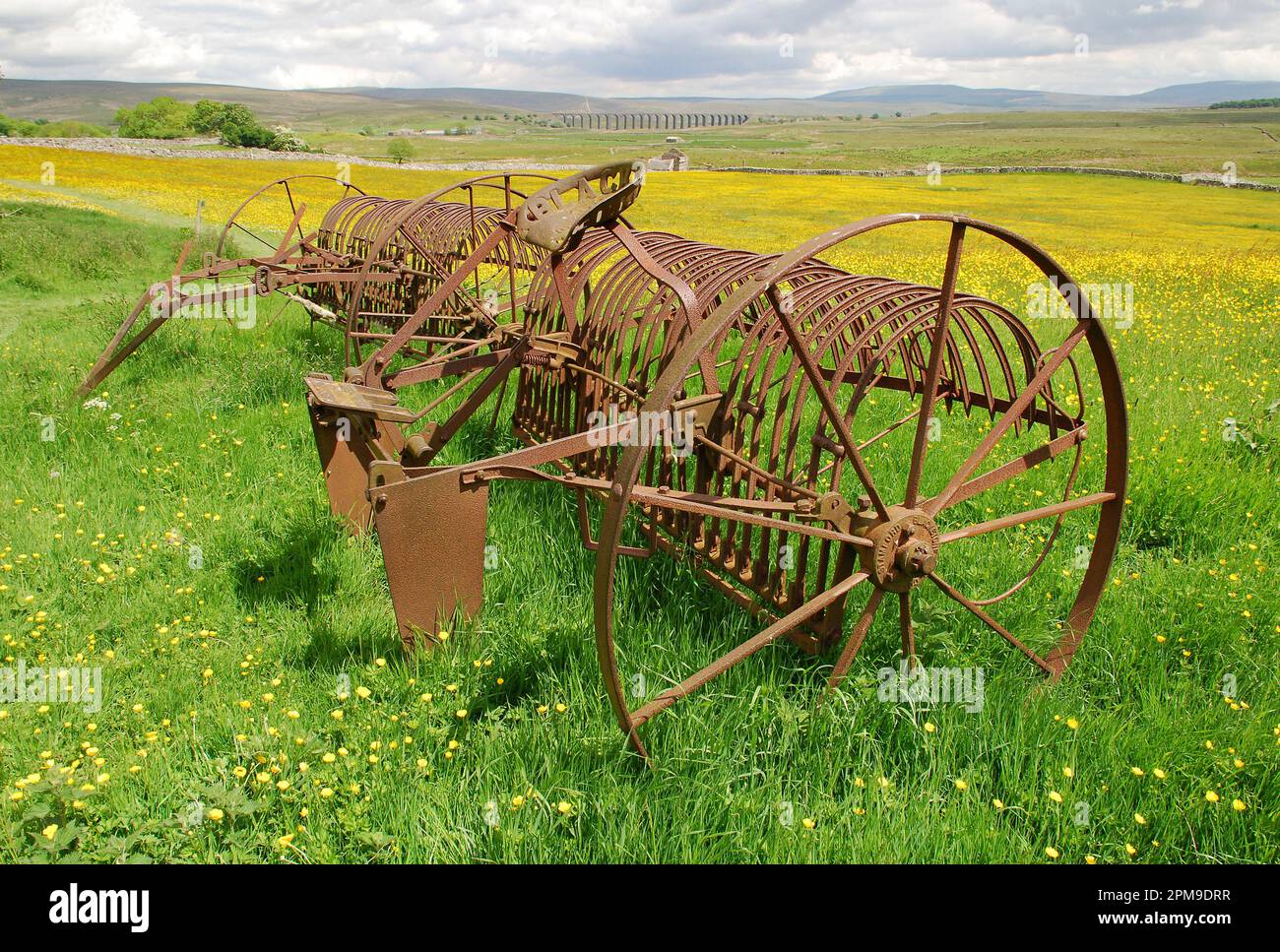 Vintage and redundant farm equipment ribblehead hi-res stock photography and images - Alamy
