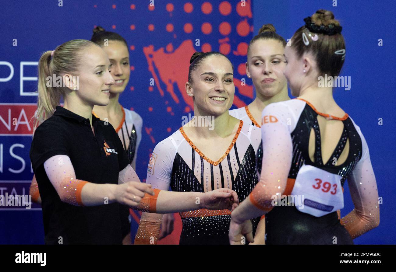 ANTALYA - Sanne Wevers (), Naomi Visser, Vera van Pol, Sanna Veerman ...