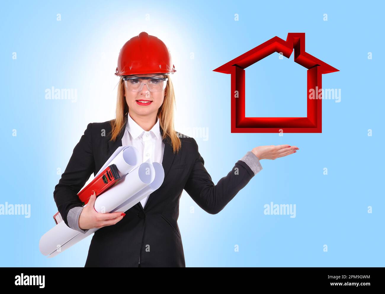 Engineering woman hi-res stock photography and images - Alamy