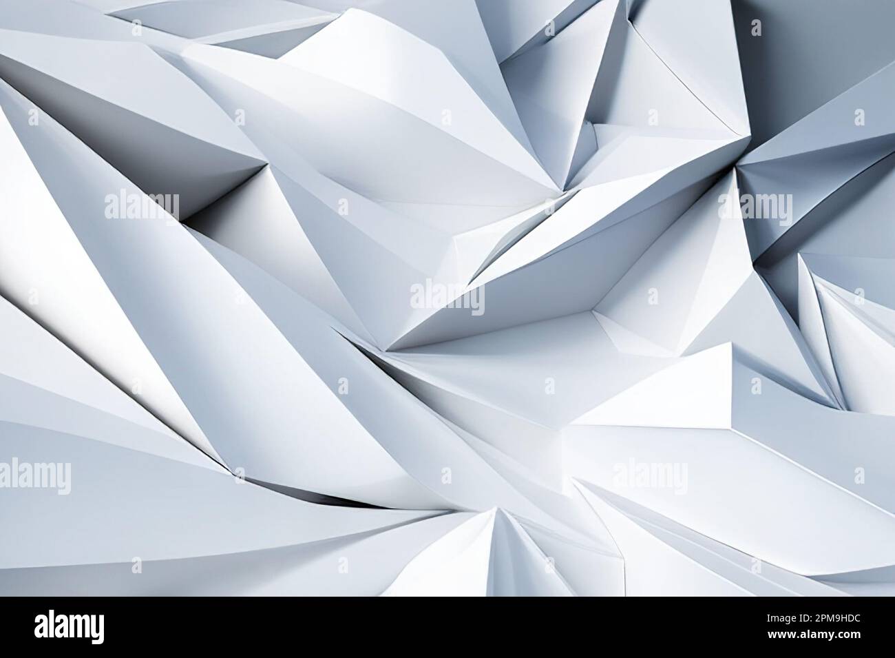 Abstract mosaic background White low poly background texture illustration Stock Photo - Alamy