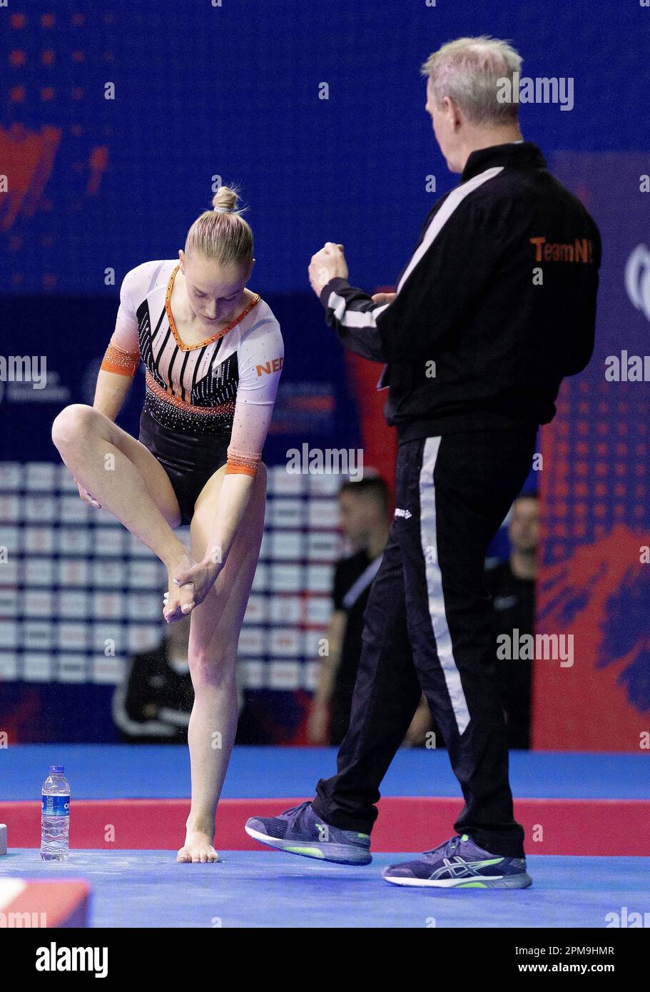 ANTALYA - Sanne Wevers and Vincent Wevers in action during the ...